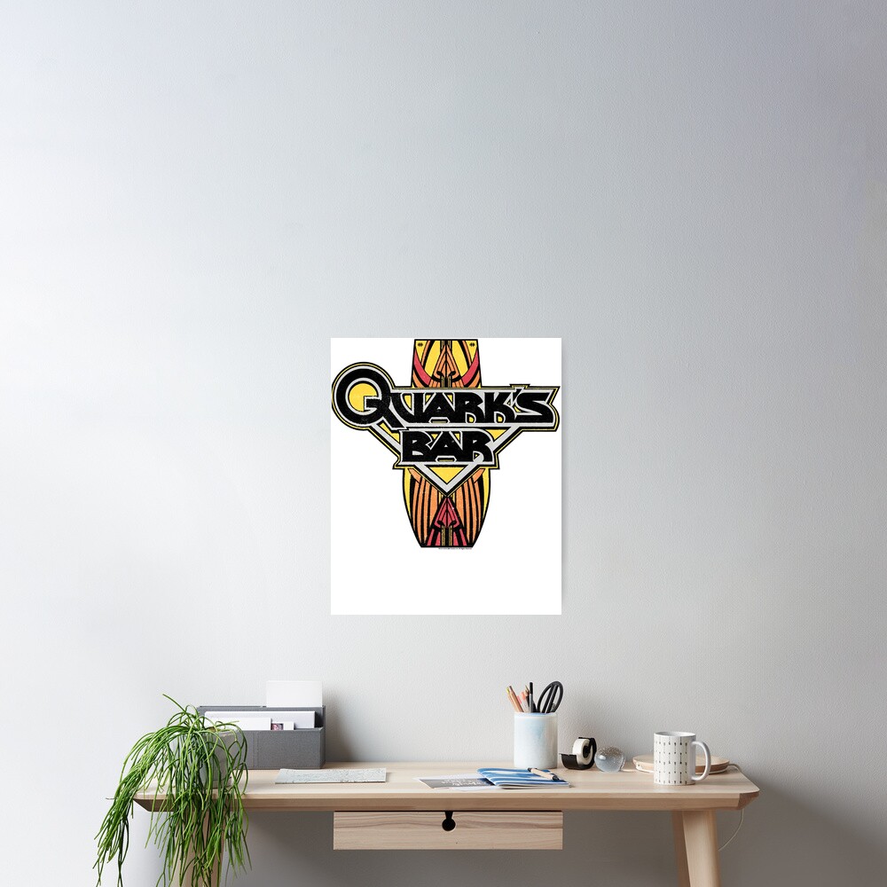 "Quarks Bar Logo" Poster for Sale by estrellamatos | Redbubble