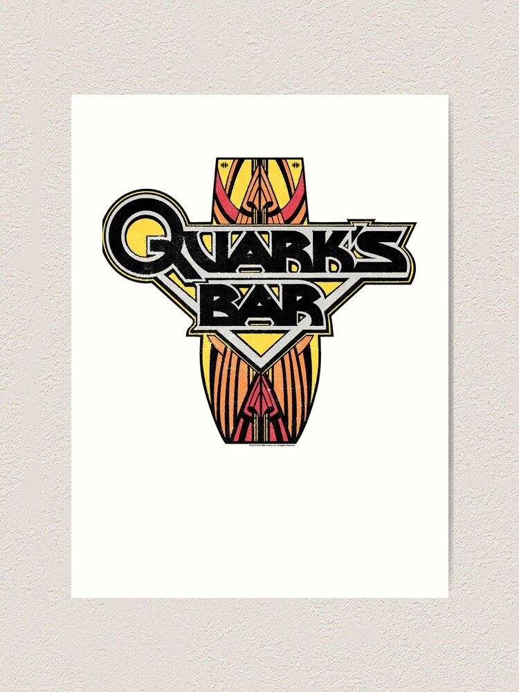 "Quarks Bar Logo" Art Print for Sale by estrellamatos | Redbubble