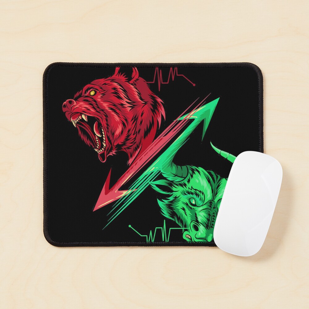 "Bear vs Bull Trading" Sticker for Sale by Daluyong | Redbubble