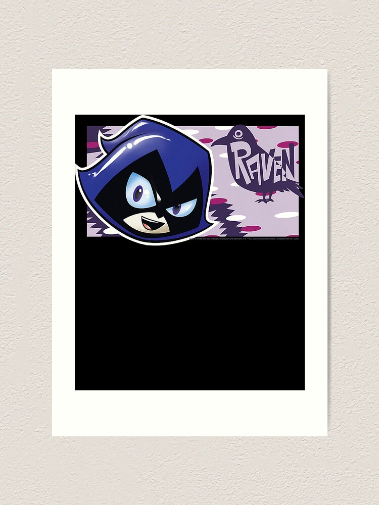 "Kids DC Comics Teen Titans Go! Raven Character Panel Premium" Art ...