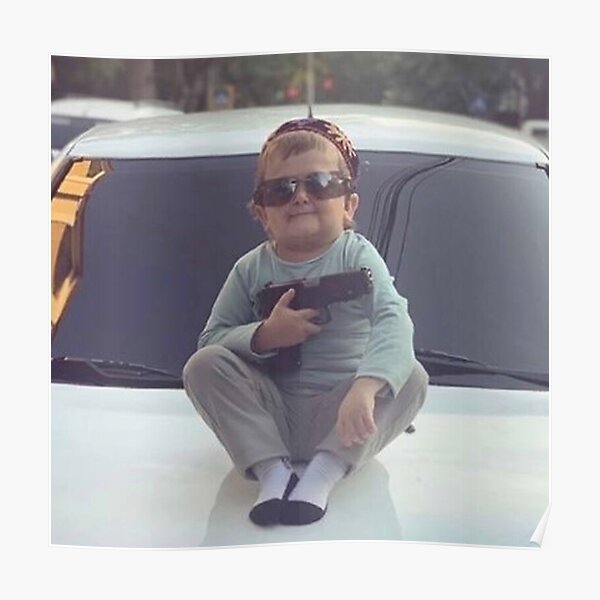 "Hasbulla Gun" Poster by fordcary | Redbubble