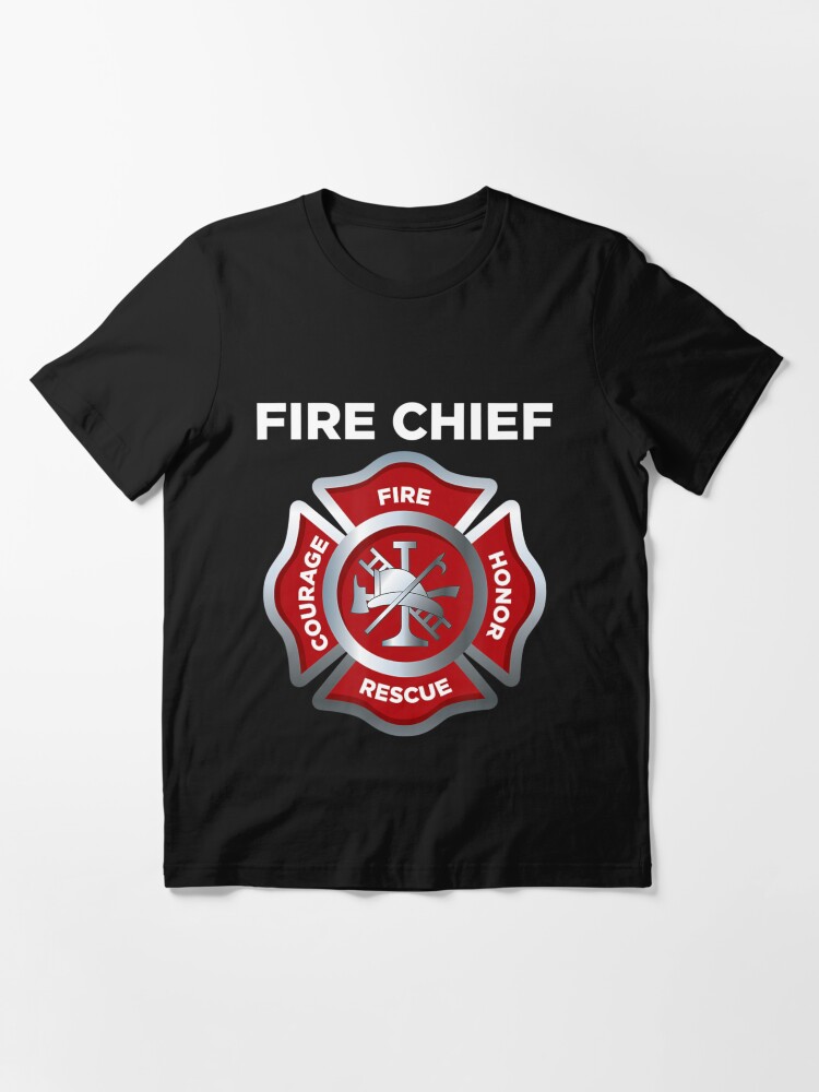 "Firefighter Firefighting Fireman Fire Chief" T-shirt for Sale by ...
