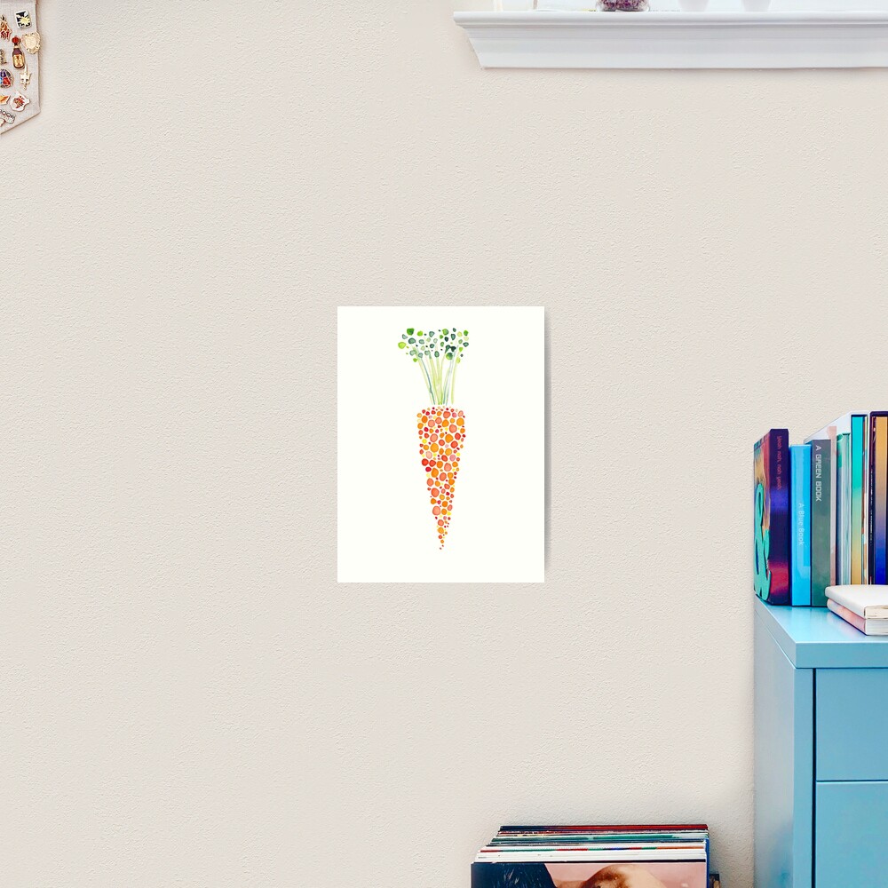 "Carrot" Art Print for Sale by lauramaxwell | Redbubble