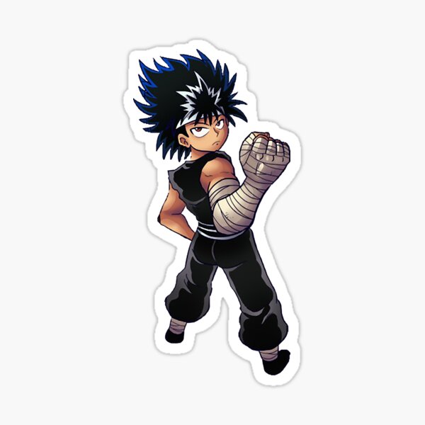 "YUYU HAKUSHO" Sticker for Sale by claybarrett1 | Redbubble