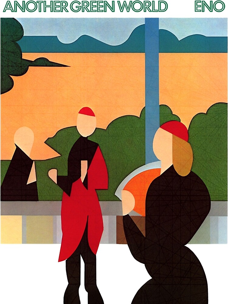 Brian Eno - Another Green World Essential Premium Matte Vertical Poster ...