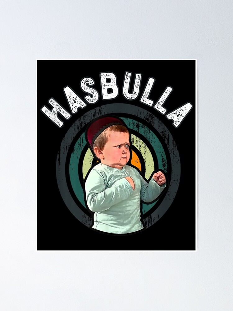 "Hasbulla - Funny Hasbulla Hasbullah smile" Poster for Sale by Setbay ...