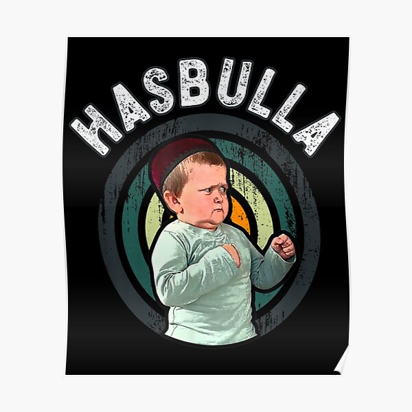 "Hasbulla - Funny Hasbulla Hasbullah smile" Poster for Sale by Setbay ...
