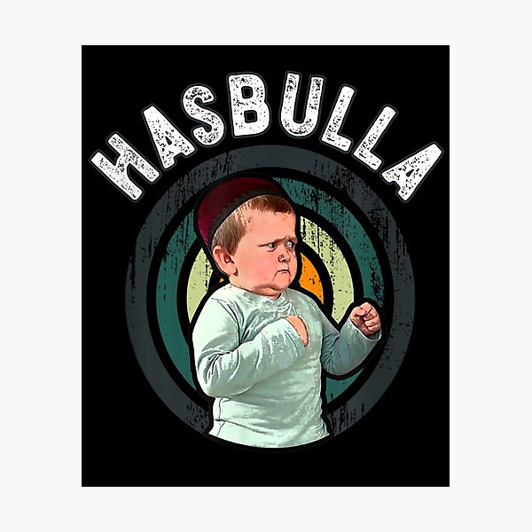 Lámina fotográfica «Hasbulla - Sonrisa divertida de Hasbulla Hasbullah ...