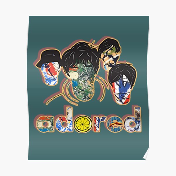 "The Adored Band Jackson Pollock Madchester" Poster by TirtarykDavis ...