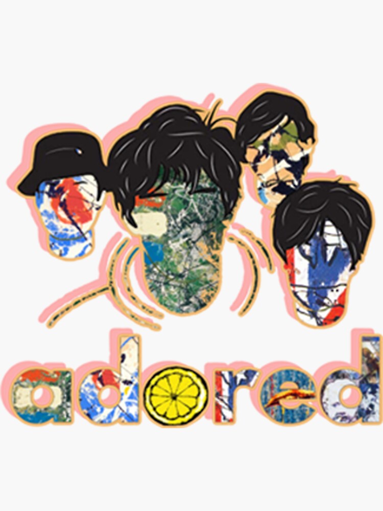 "The Adored Band Jackson Pollock Madchester" Sticker for Sale by ...