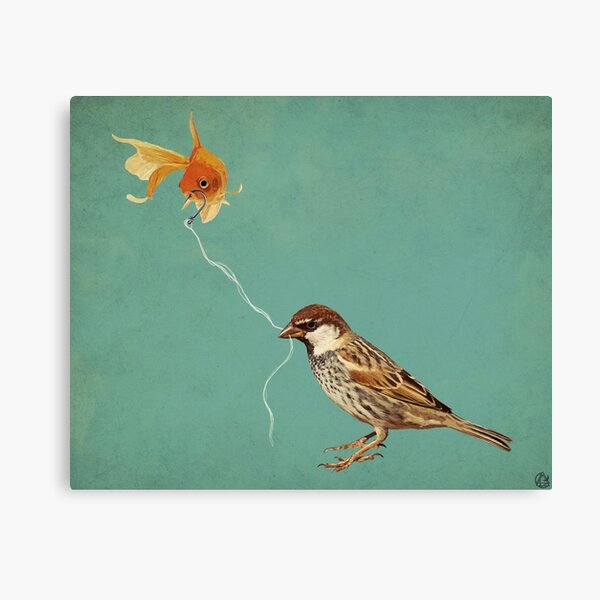 "hooked" Canvas Print for Sale by seamless | Redbubble