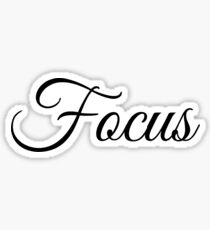 Focus: Stickers | Redbubble