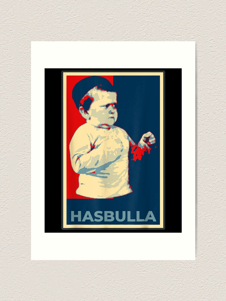 "Hasbulla - Hasbulla Hasbullah smile - Hasbullah" Art Print by Sagore ...