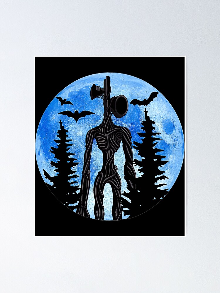 "Siren Head" Poster for Sale by Sirennn03 | Redbubble