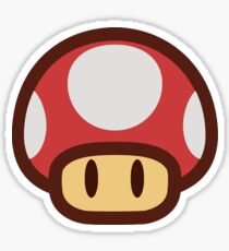 Mario Mushroom: Stickers | Redbubble