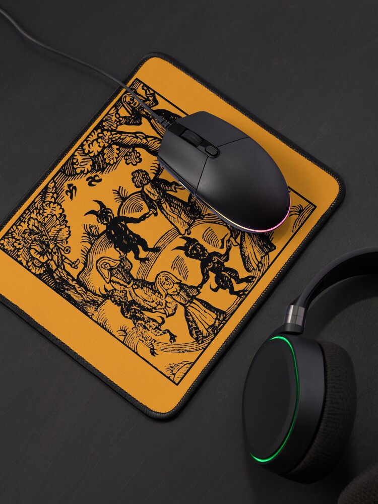 "Dance with the Devil " Mouse Pad for Sale by TheWhiteBear | Redbubble
