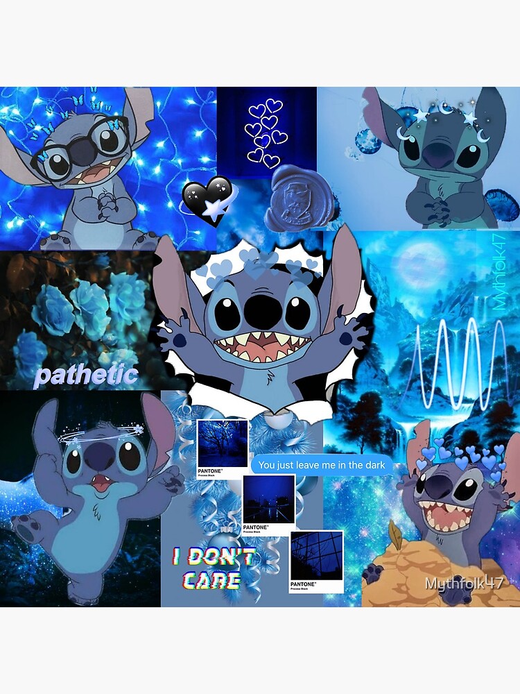 "Aesthetic Stitch" Poster for Sale by Mythfolk47 | Redbubble