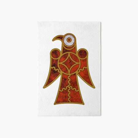 "Anglo Saxon Bird" Art Board Print for Sale by sirglennbo | Redbubble