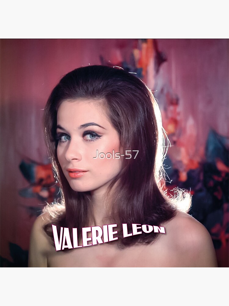 "Valerie Leon" Poster for Sale by Jools-57 | Redbubble