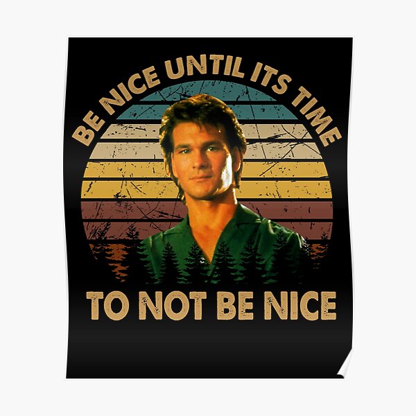 "Vintage Design Old School Films - Be Nice Until Its Time To Not Be ...