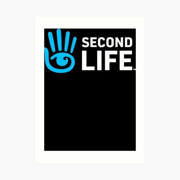 "Second Life Logo" Art Print for Sale by GloriaMartin | Redbubble