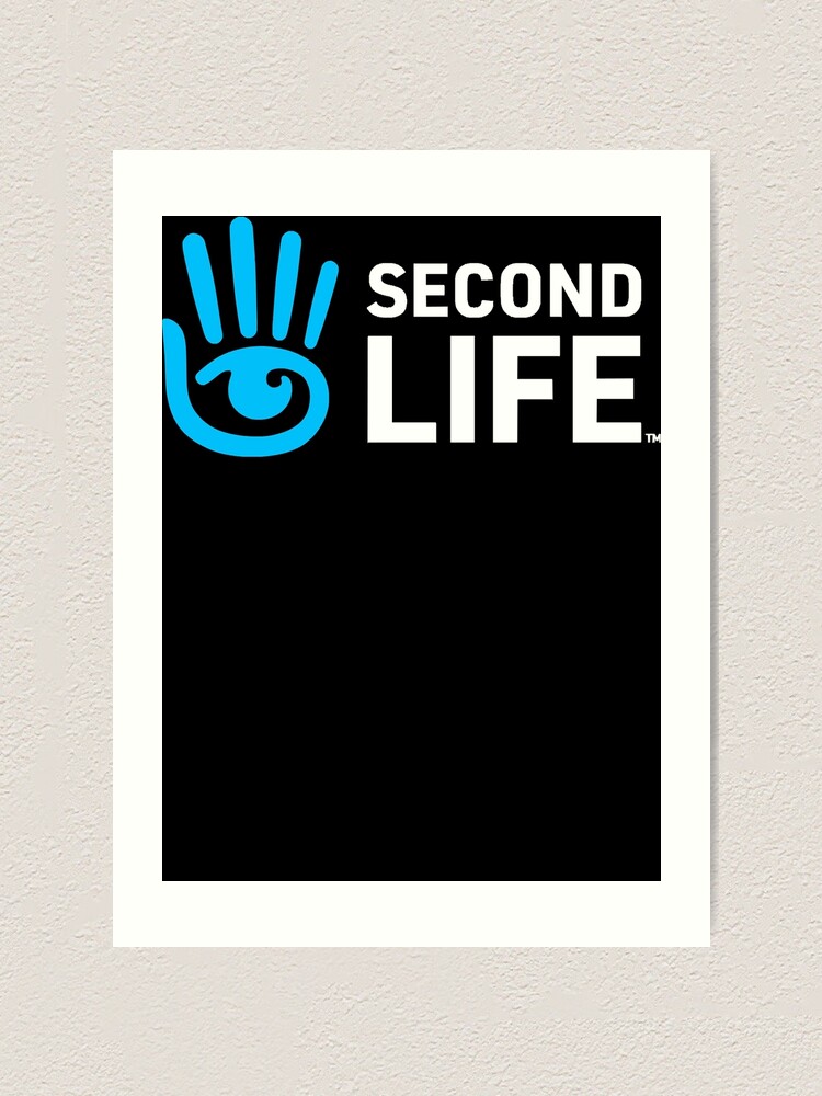 "Second Life Logo" Art Print for Sale by GloriaMartin | Redbubble
