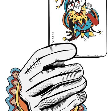 "Joker Card" Sticker for Sale by TobsJacob | Redbubble