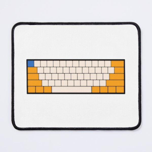 "Mechanical Keyboard - McLaren F1 Team Colour Scheme" Mouse Pad for ...