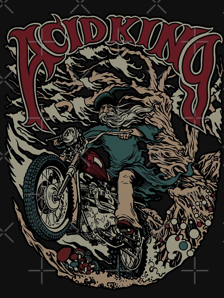 "ACID KING Funart" T-shirt for Sale by dmelding07 | Redbubble | acid t ...