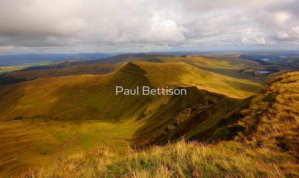 "Cribyn - Brecon Beacons" by Paul Bettison | Redbubble