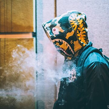 "BAPE SMOKING DUDE" Essential T-Shirt for Sale by hurricanshelter ...