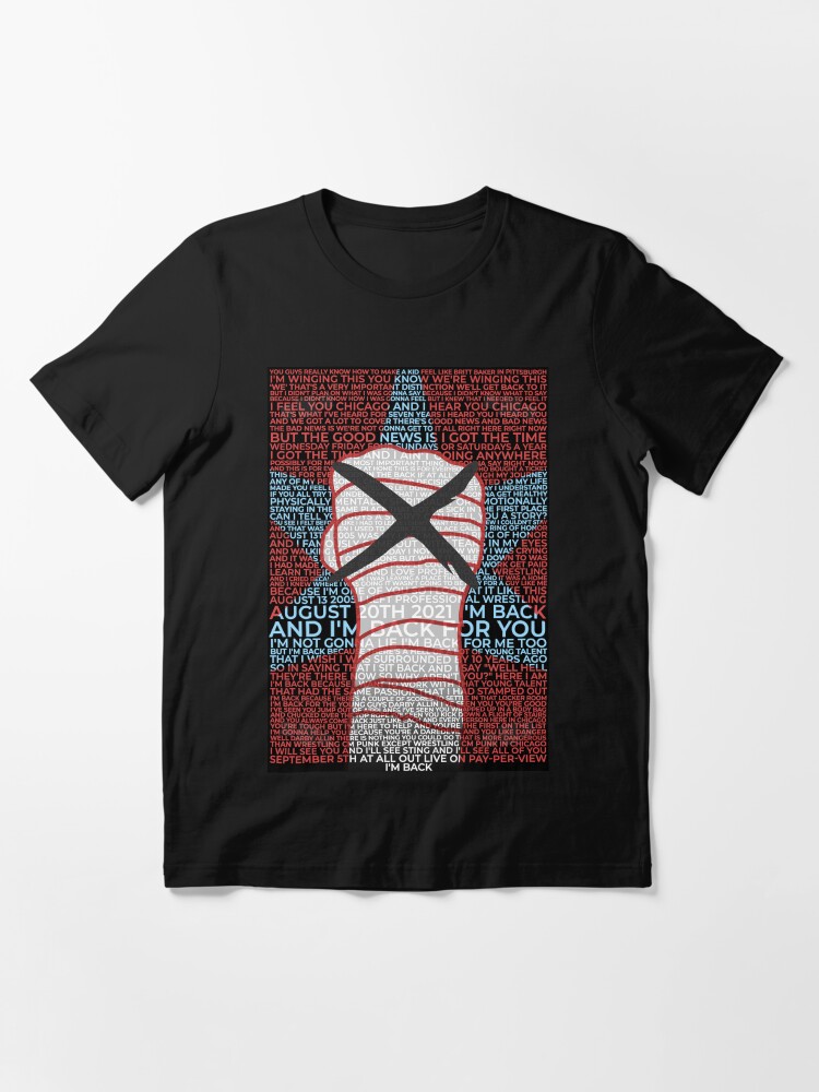 "CM Punk Returns Promo" T-shirt for Sale by NewEliteApparel | Redbubble ...