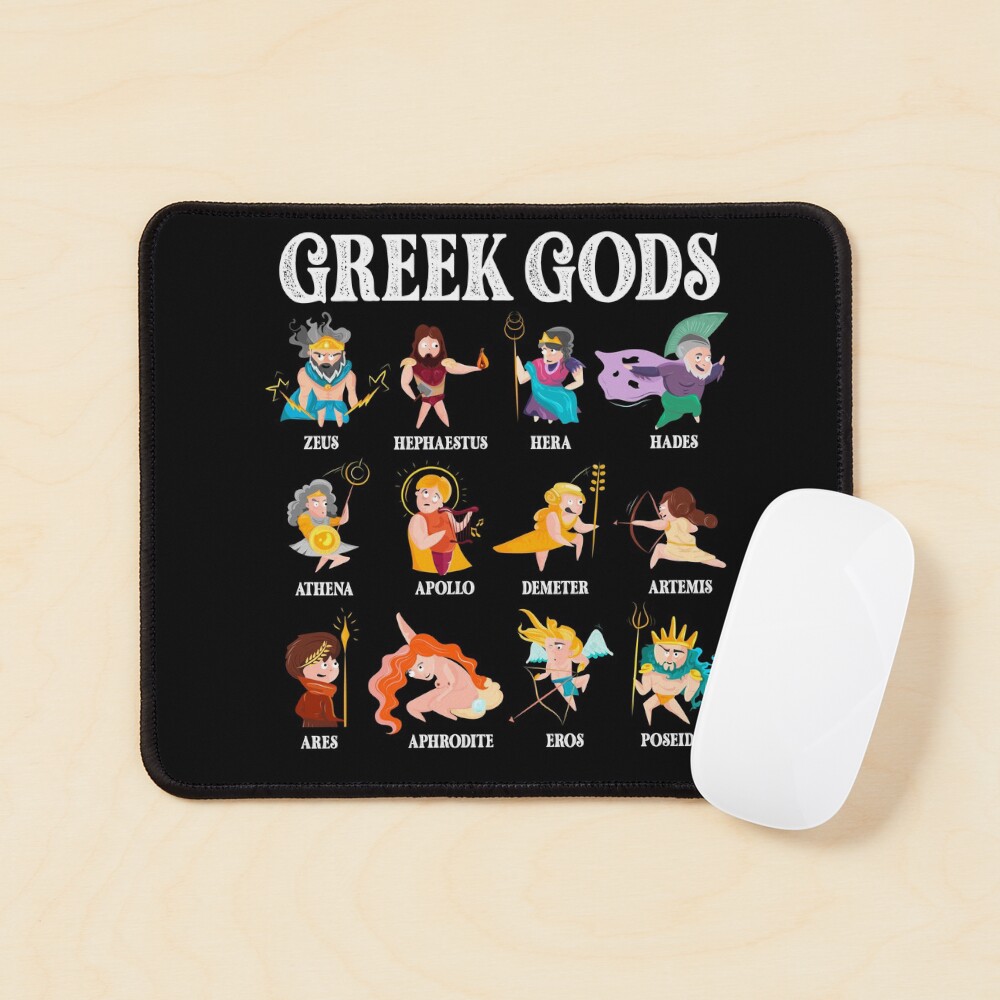 "Greek Mythology Gods - Ancient Gods of Greece" Sticker for Sale by ...