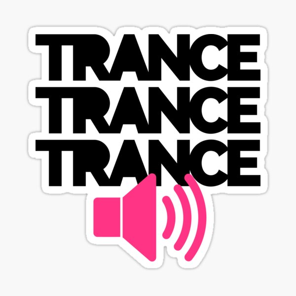 Trance Music Stickers | Redbubble
