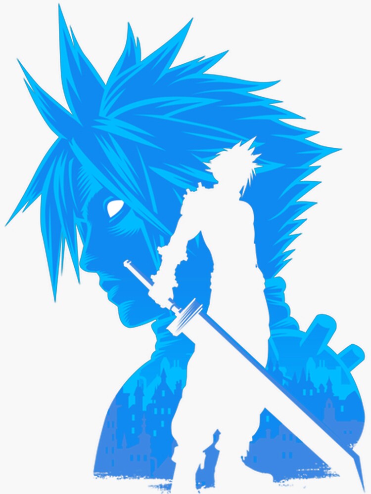 "Sword Cloud" Sticker for Sale by KeniseGayden | Redbubble