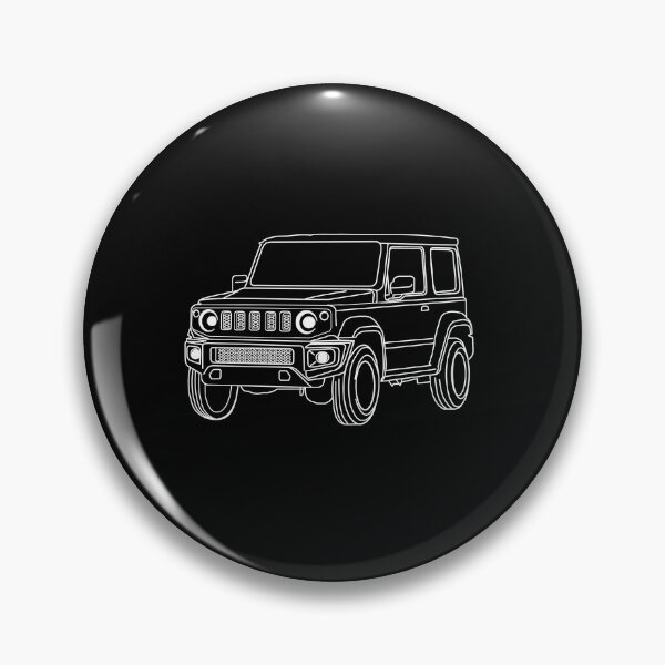 "Suzuki Jimny" Pin for Sale by Aurealis | Redbubble