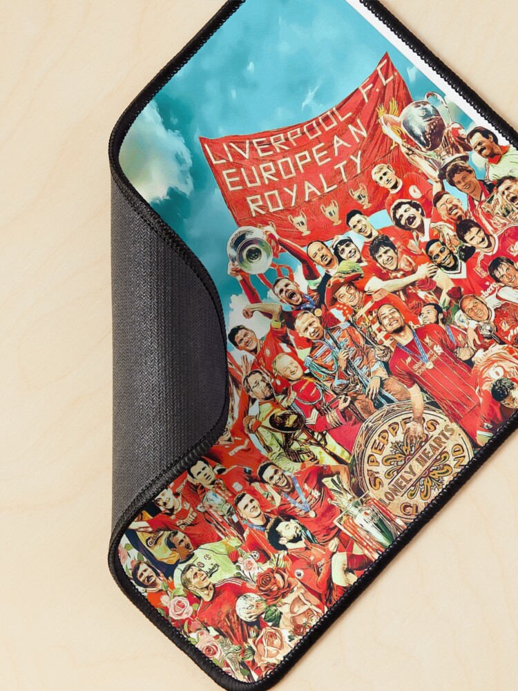 "Sgt Pepper Champions - Liverpool FC" Mouse Pad by CopaVerdi | Redbubble