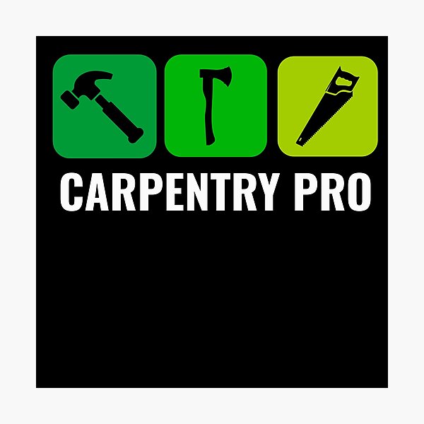 "Carpenter Woodwoking Carpentry Woodworker Craftsman schwarzes T-Shirt ...