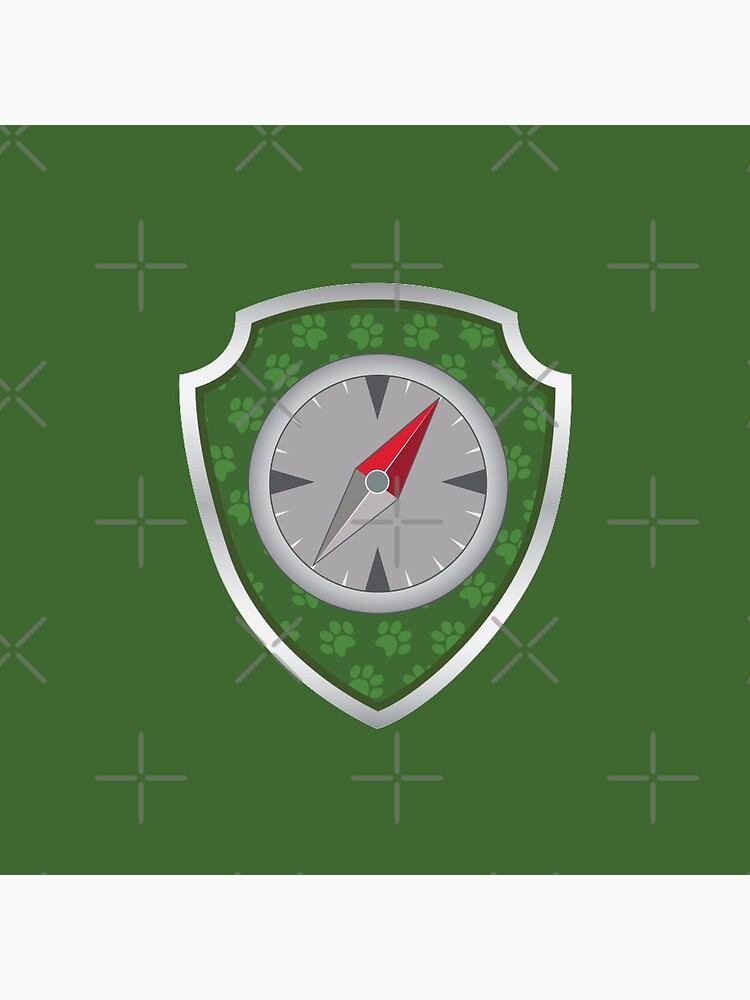 "Tracker, Pup-tag © GraphicLoveShop" Pin for Sale by graphicloveshop ...