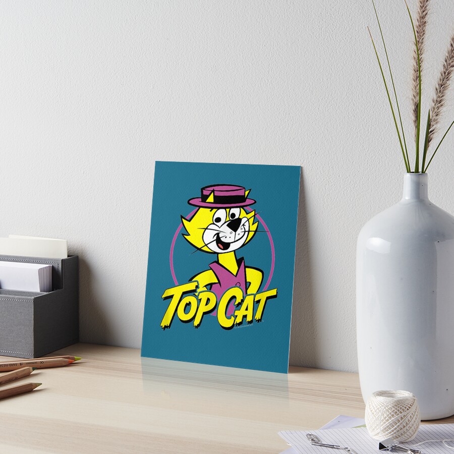 "Top Cat Top Circle " Poster for Sale by BUFFALOBIGS | Redbubble