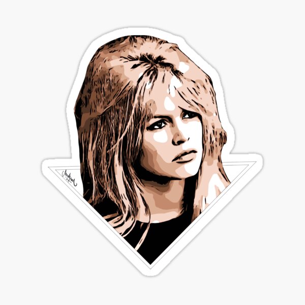 Brigitte Bardot Stickers | Redbubble