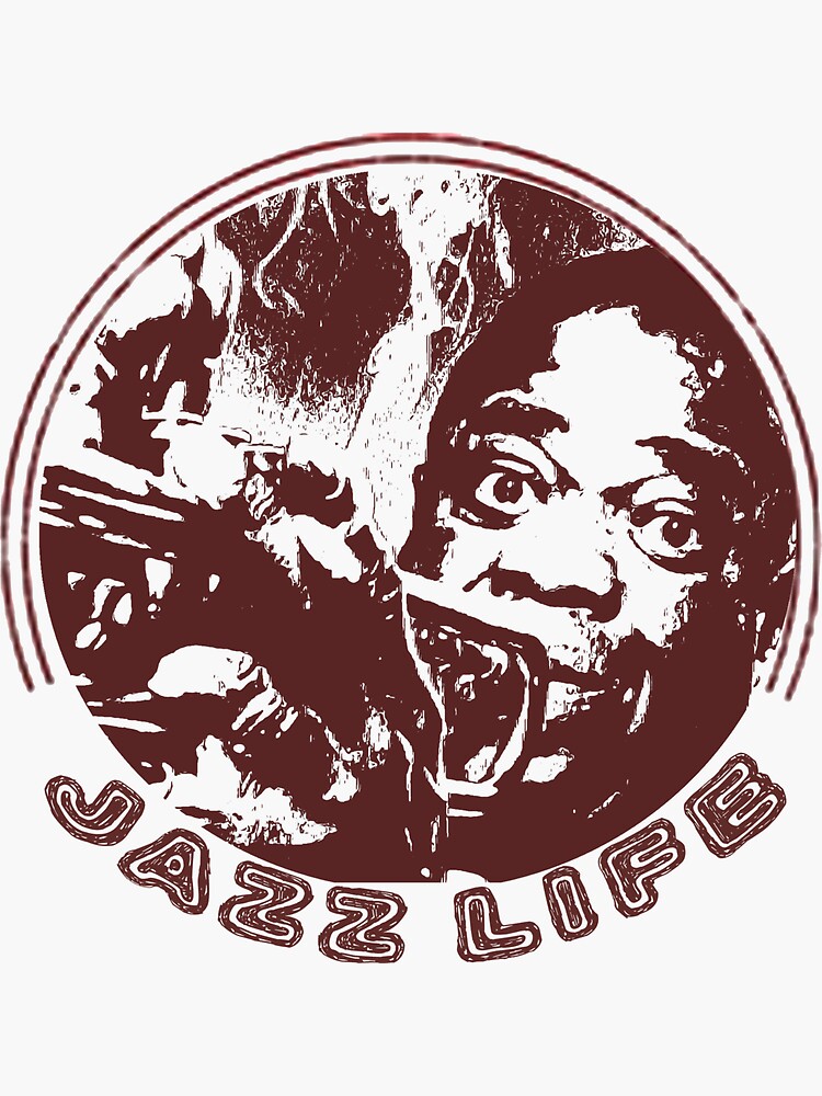 "Louis Armstrong" Sticker for Sale by Loveartideas | Redbubble