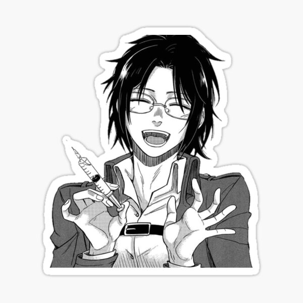 "Hange zoe" Sticker for Sale by Kawabijutsu21 | Redbubble