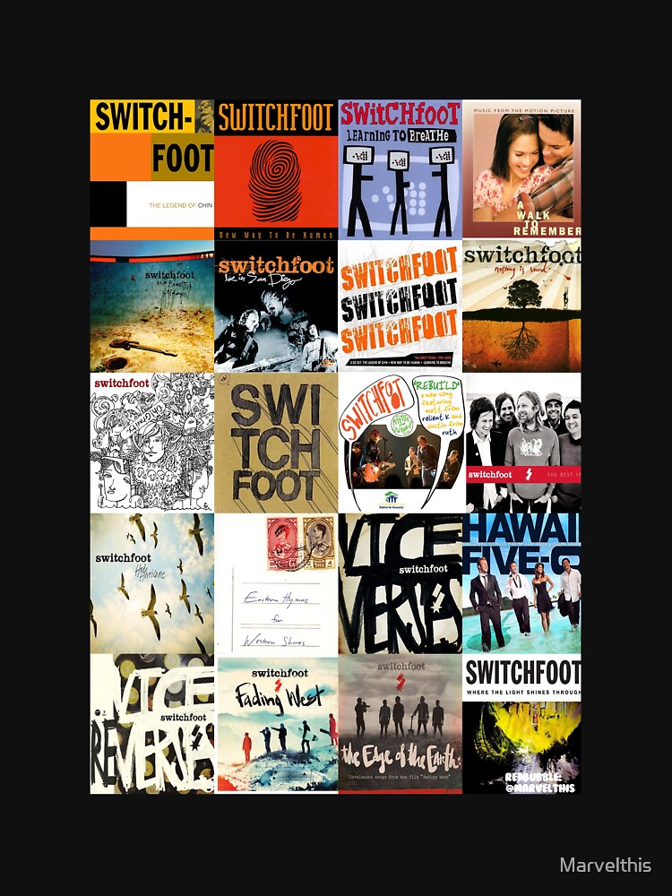 "Switchfoot" T-shirt for Sale by Marvelthis | Redbubble | switchfoot t ...