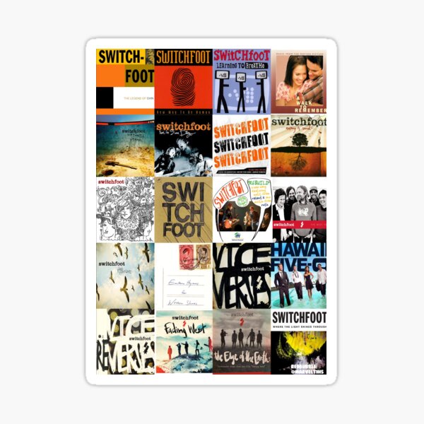 "Switchfoot" Sticker by Marvelthis | Redbubble