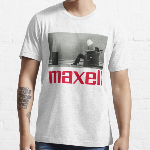 "Retro Vintage Maxell Blown Away Guy 1980s Man In Chair" T-shirt for ...