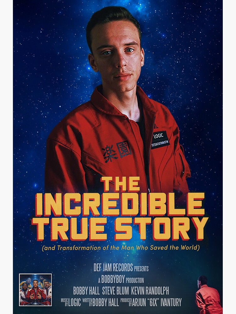 "The Incredible True Story Logic Movie Poster" Sticker for Sale by ...