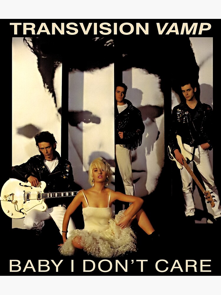 "TRANSVISION VAMP" Poster for Sale by amberscot | Redbubble