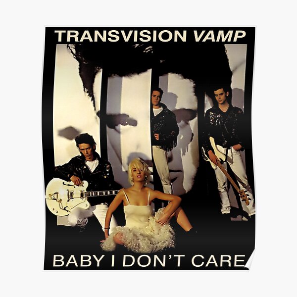 "TRANSVISION VAMP" Poster for Sale by amberscot | Redbubble