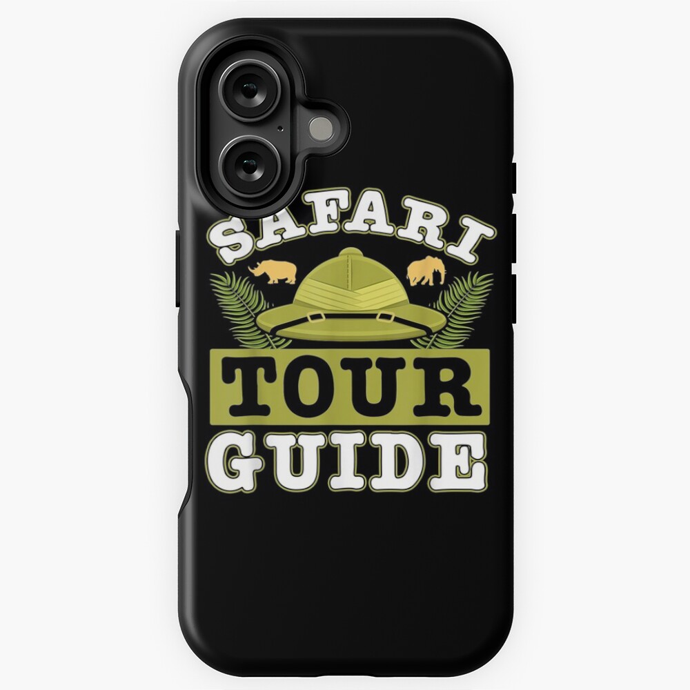 "Safari Tour Guide Costume Africa Zoo Outfit Safari Tour " Sticker for ...